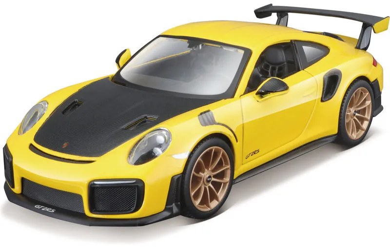 Maisto kit porsche 911 gt2 rs 1:24 žlutá