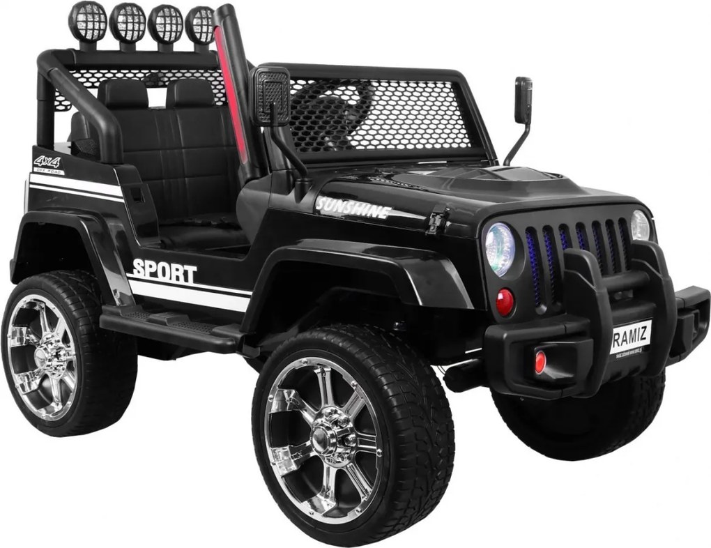 Ramiz Terénní autíčko Raptor Drifter černé + ovladač + pohon 4x4