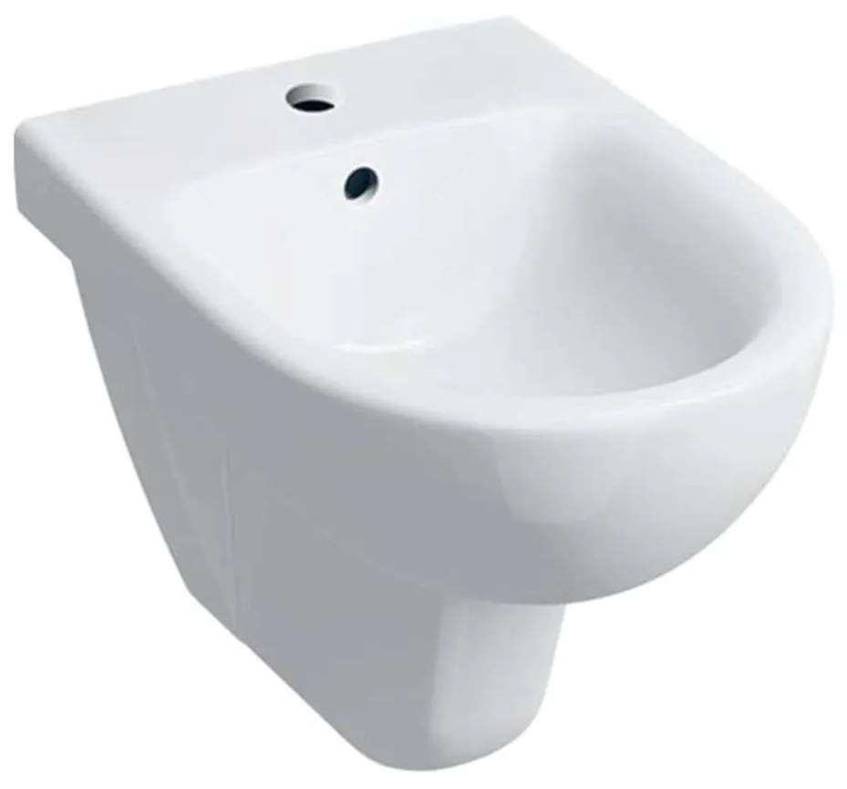 Geberit Selnova - Závěsný bidet, otvor pro baterii, bílá 500.264.01.7