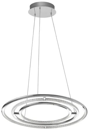 LED lustr Livorno 60 Chrome