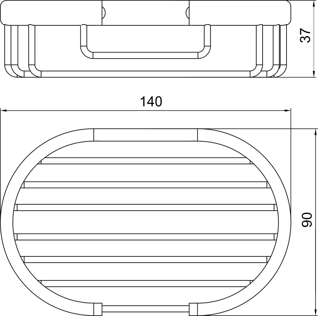 Novaservis - Mýdlenka Metalia Drátěný program chrom, 6048,0