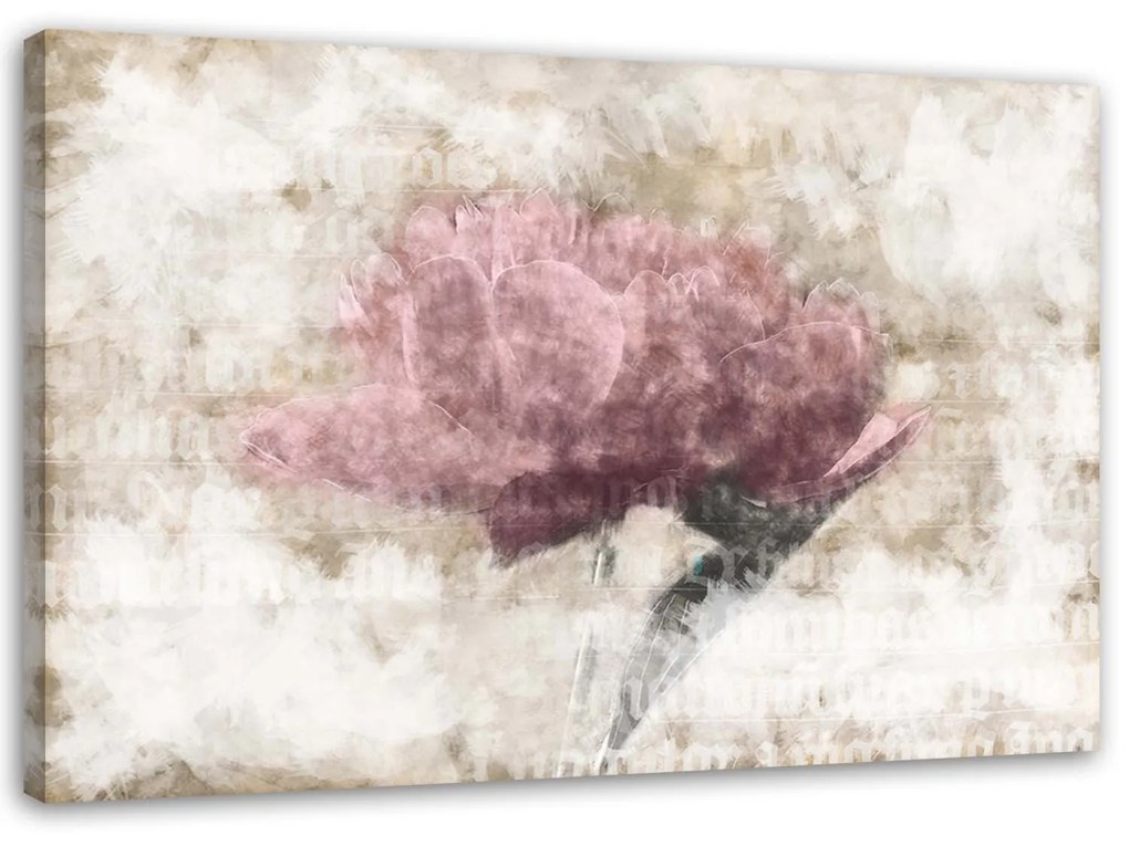 Gario Obraz na plátně Abstraktní květiny Rozměry: 60 x 40 cm