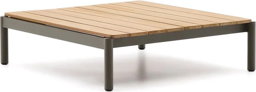 Zahradní konferenční stolek z teakového dřeva 89x91 cm Sorells – Kave Home