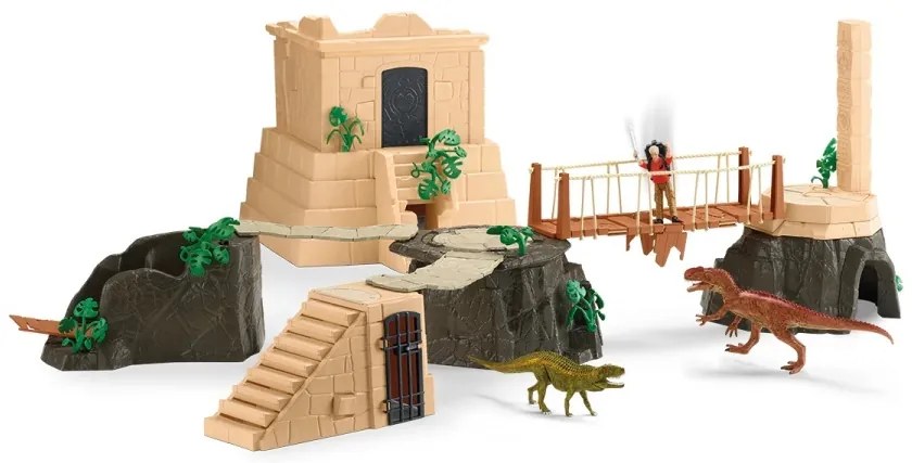 Schleich 42656 mega sada dobytí dinosauřího chrámu