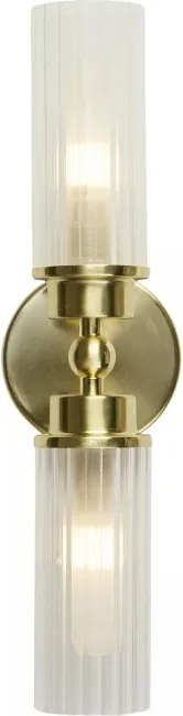 Searchlight 29982SB Dvojité nástěnné svítidlo IMPERIAL zlaté IP44