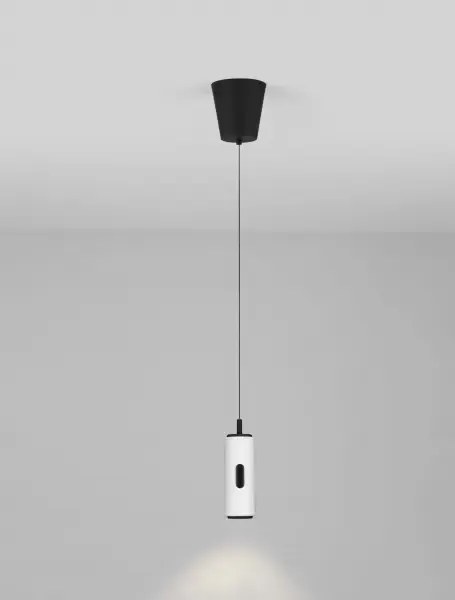 LED stmívatelné bílé designové svítidlo Holm