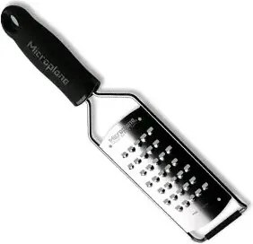 Microplane Gourmet Grater plátkovací struhadlo extra hrubá černá / 31.
