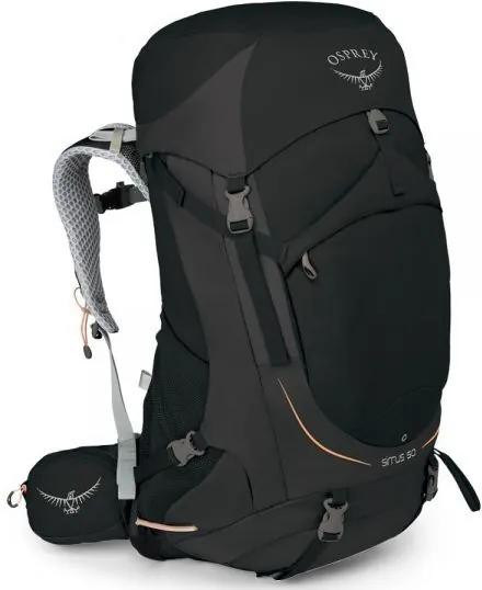 Dámský batoh Osprey Sirrus 50 Velikost zad batohu: S/M / Barva: černá