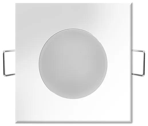 GREENLUX Podhledové koupelnové svítidlo LED BONO GXLL023 - čtverec - 5W - 350Lm - IP65 - neutrální bílá