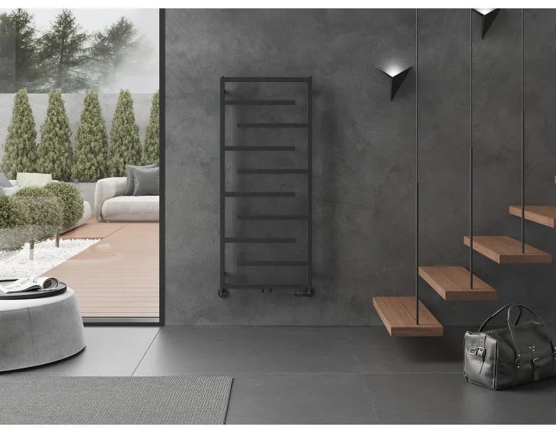 Mexen Orlando, topné těleso 1380x600 mm, 499 W, antracitová, W207-1380-600-00-66
