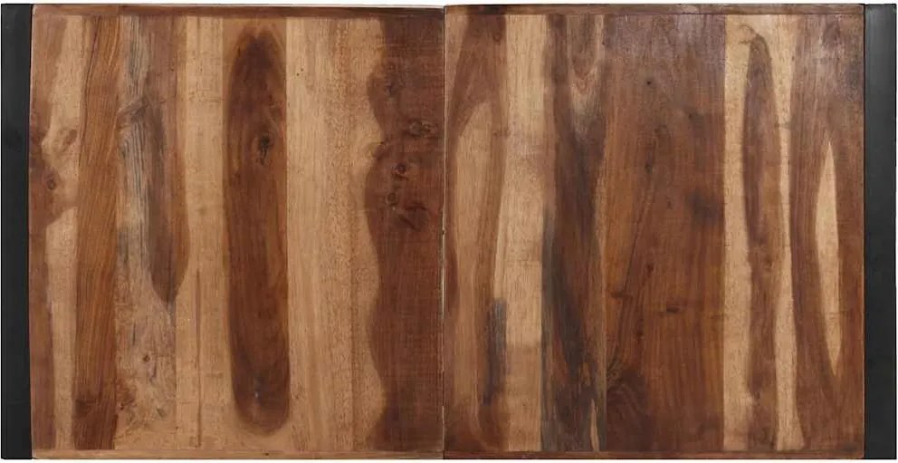 Konferenční stolek 140 x 70 x 40 cm masivní dřevo 321586