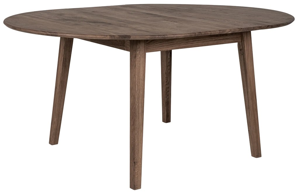 Rozkládací jídelní stůl METZ tmavý dub 118cm 2201810