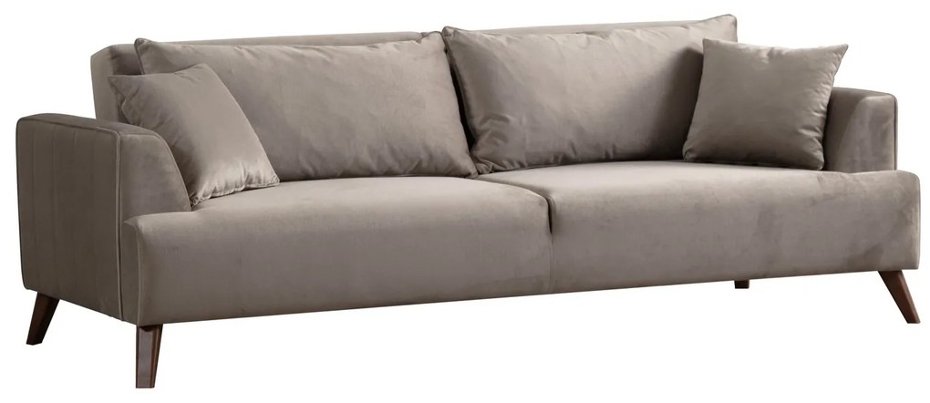 Hanah Home Třímístná pohovka BUHARA světle šedá