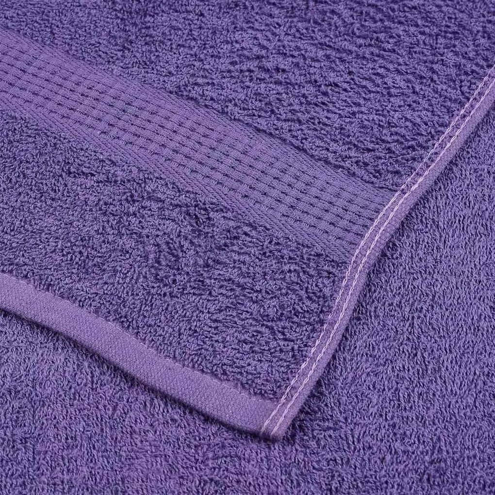 Ručníky do sprchy FROGN 4 ks fialové 70 x 140 cm 360 g/m² 136882