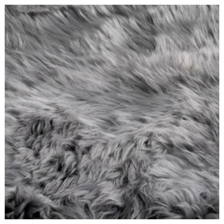 Šedá ovčí kožešina Native Natural Sheep, 60 x 120 cm