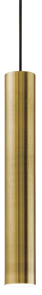 Ideal Lux Závěsné svítidlo LOOK SP1 D06 ø 6 cm Barva: Zlatá metalická