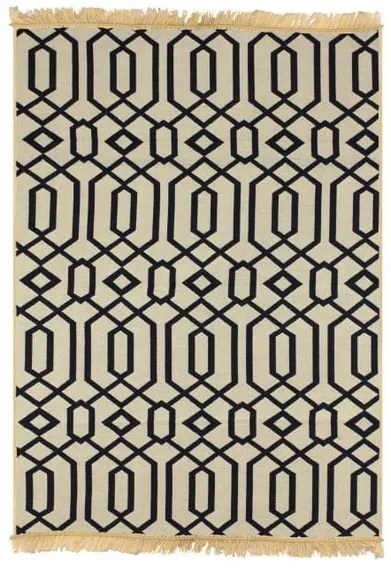 Modrobéžový koberec Ya Rugs Kenar, 120 x 180 cm