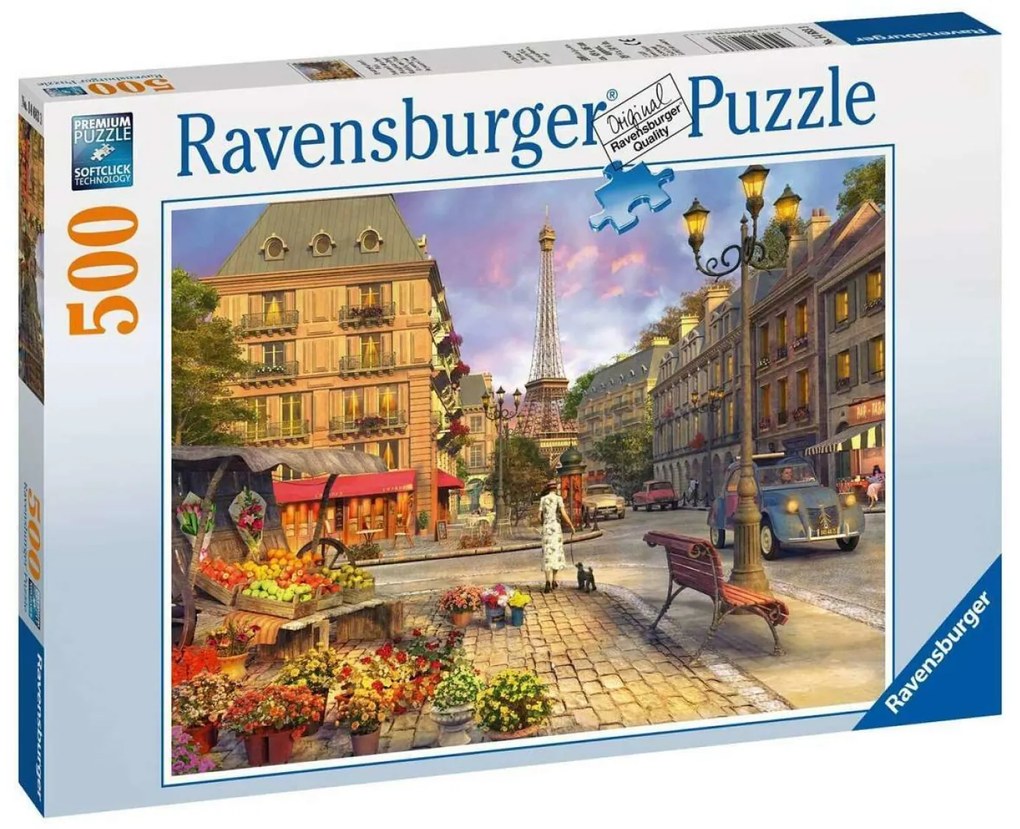 Ravensburger 14683 puzzle procházka paříží 500 dílků