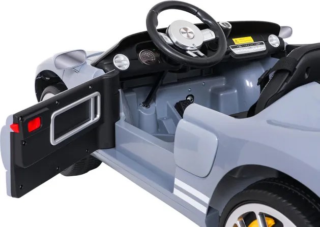 Elektrické autíčko Ford GT šedé