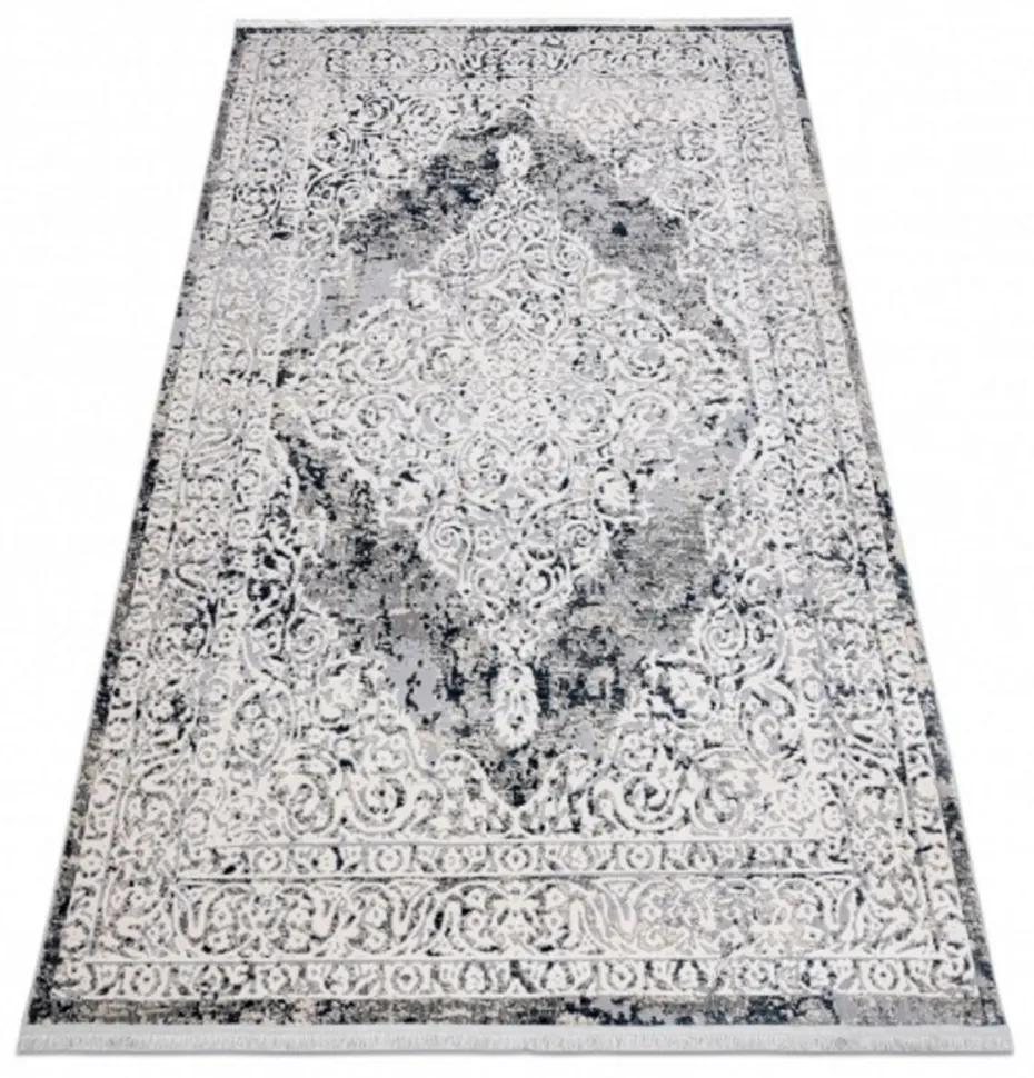 Kusový koberec Filea krémově modrý 80x150cm