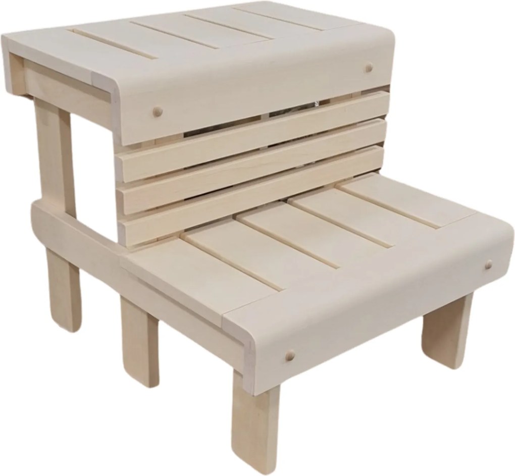 Saunaproject Lavice do sauny osika 580x700x640 mm