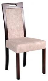 Jídelní židle ROMA 5 Tkanina 17B Kaštan