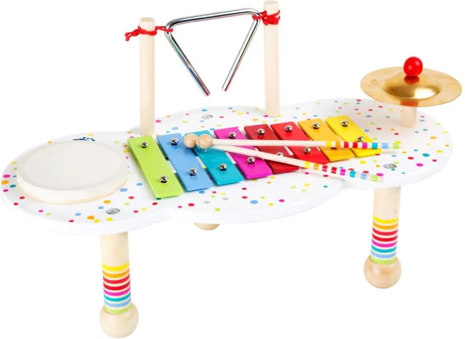 Dřevěný hudební stolek na hraní Legler Sound
