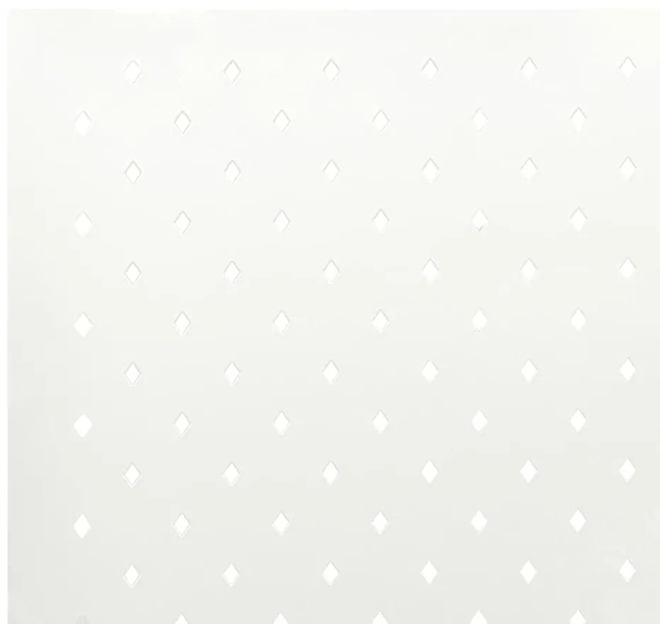 4-dílný paraván Sarn - ocel - 160 x 180 cm | bílý
