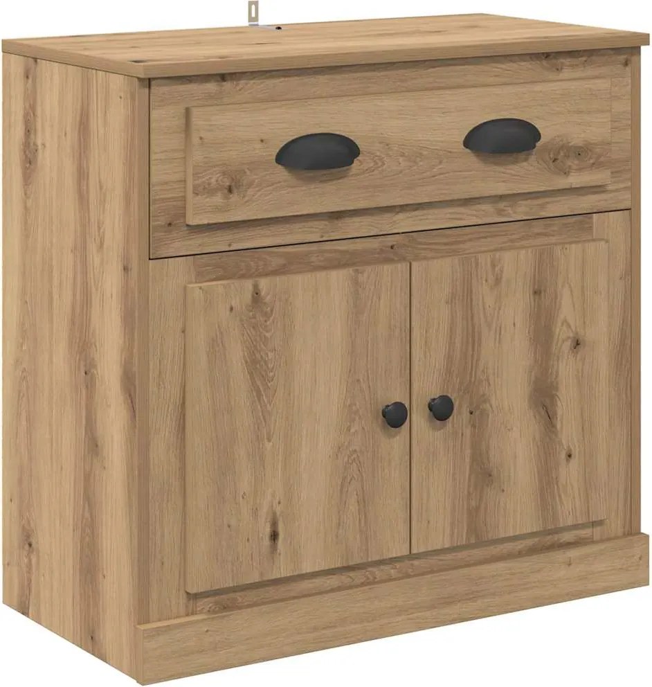 Konzole 2 ks Artisanový dub 70 x 35,5 x 67,5 cm 3402660