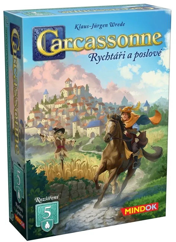 Carcassonne rozšíření 5:Rychtáři a poslové (2025)