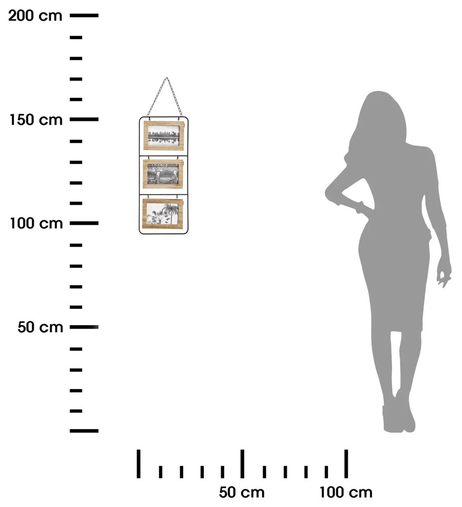 Závěsný fotorámeček Nomade 52x22 cm