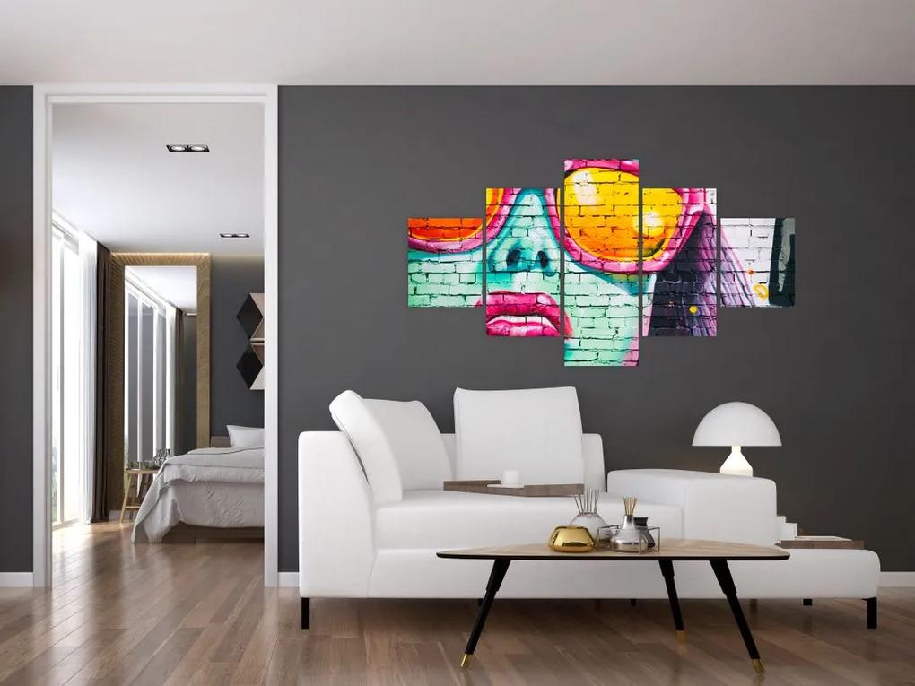 Obraz - Graffiti (125x70 cm)