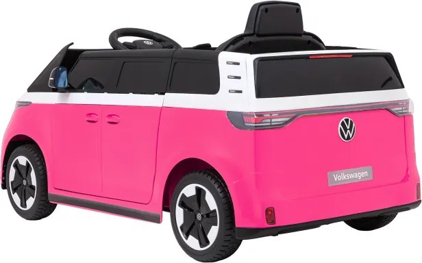 Elektrické autíčko Volkswagen ID BUZZ růžové
