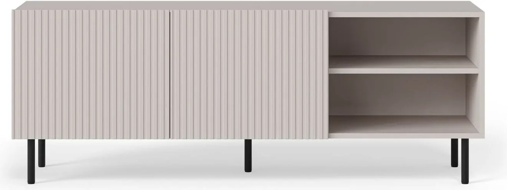 TV stolek Paxos 150 cm kašmír/černý