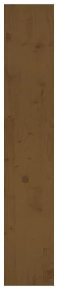 Petromila Knihovna / dělicí stěna medově hnědá 80x30x167,4 cm borovice