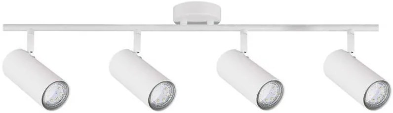 Bílé stropní svítidlo Colly pro žárovku 4x GU10  - Candellux