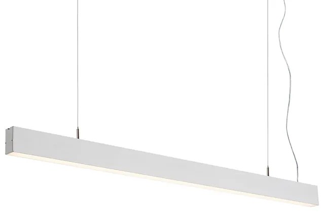 RENDL R12718 PESANTE LED závěsné svítidlo, podélná eloxovaný hliník