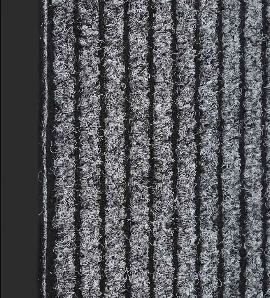 Rohožka pruhovaná šedá 40 x 60 cm 331604