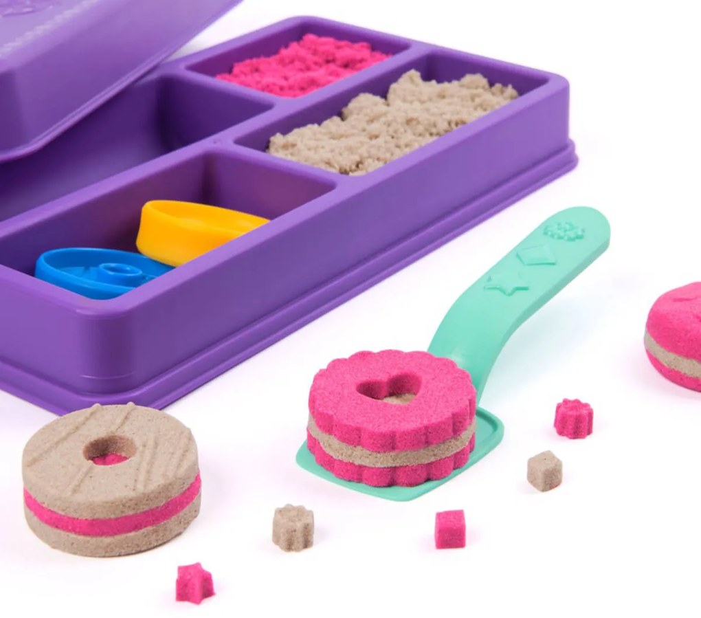 SPIN MASTER Kinetic Sand 227g kreativní set výroba koláčků 6071549