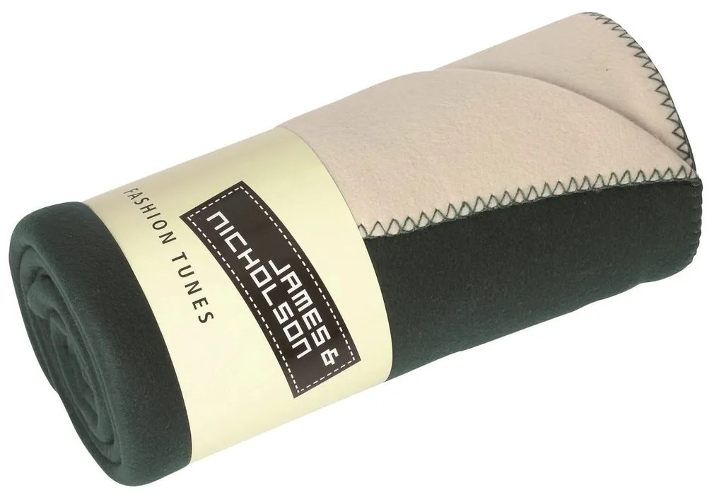 Daiber Fleece deka 150x170 cm JN952 - Hnědá / smetanová | 150 x 170 cm