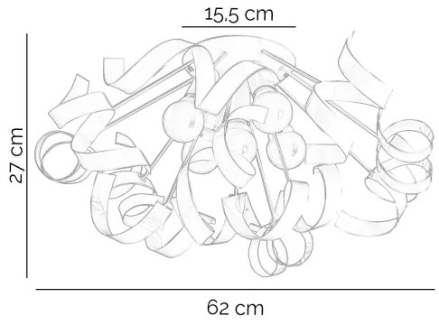 ONLI - Stropní svítidlo ZOE 5xE14/6W/230V bílá