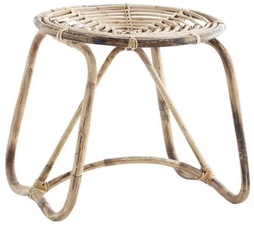 MADAM STOLTZ Bambusová stolička Bamboo Natural, přírodní barva, dřevo