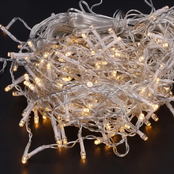 Brilagi - LED Venkovní  řetěz 400xLED/8 funkcí 23m IP44 teplá bílá