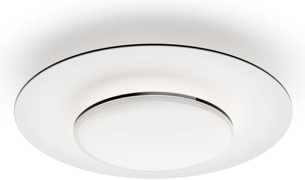 Dekorativní osvětlení philips garnet cl580 stropní svítidlo led 30 w, 3400 lm, 4000 k, 40 cm, ip20, černé