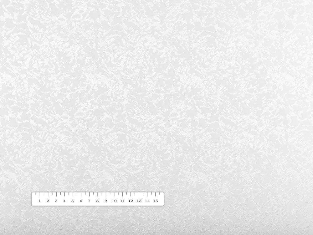 Biante Dekorační závěs TF-032 Venezia bílý - š. 150 cm 150x140 cm