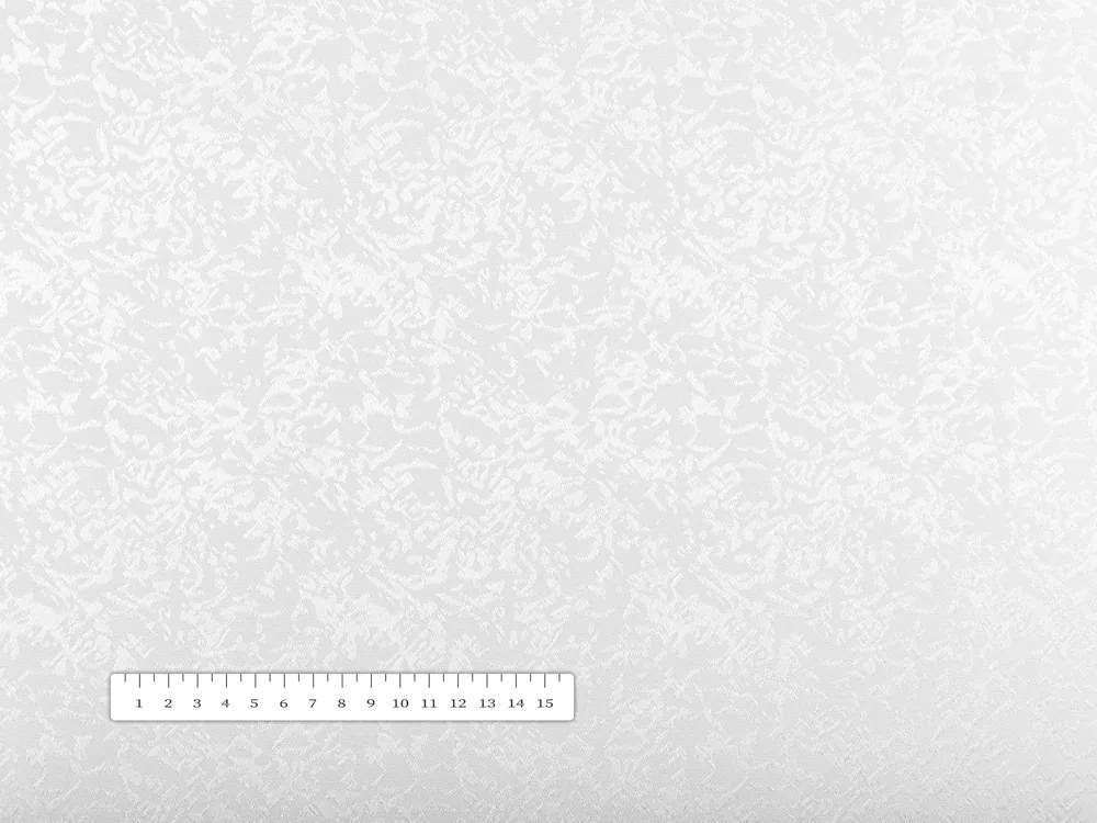 Biante Dekorační závěs TF-032 Venezia bílý - š. 150 cm 150x180 cm