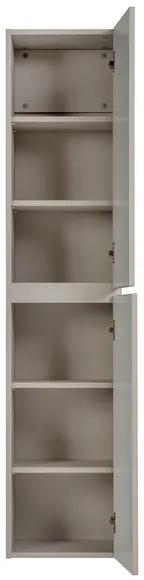 Koupelnová skříňka ICONIC kašmír 80-01, vysoká