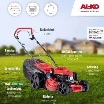 AL-KO 521 SP-A Premium - benzinová sekačka