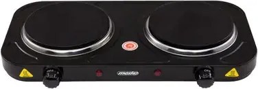 Mesko MS6509 černá / Elektrický dvouplotýnkový vařič / 2000W / průměr