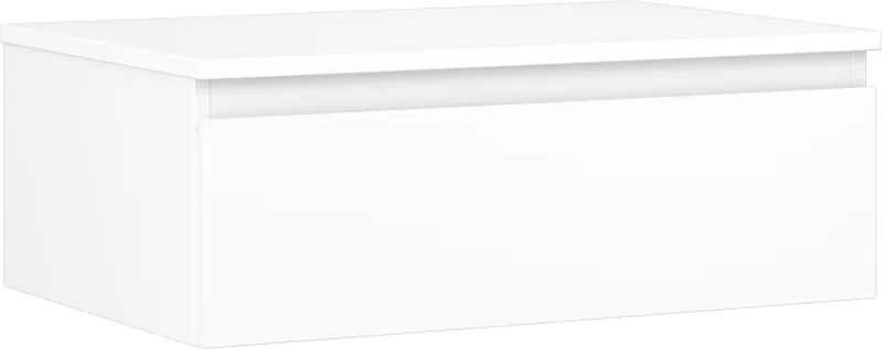 Mexen Orio, koupelnová skříňka 70 cm s horní částí, 1 zásuvka, bílá matná, 91A10-07023-1-BFC01